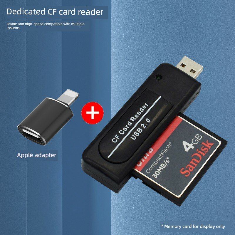 Специальный кард-ридер CF USB2.0, высокоскоростная цифровая камера CCD, зеркальный станок с ЧПУ, флэш-компьютер,