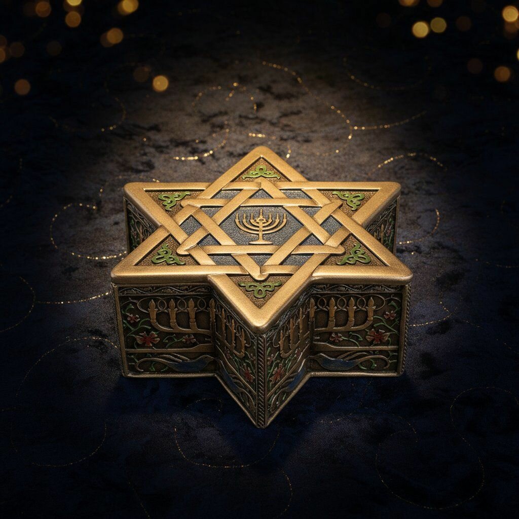 Шкатулка Звезда Давида A2100410