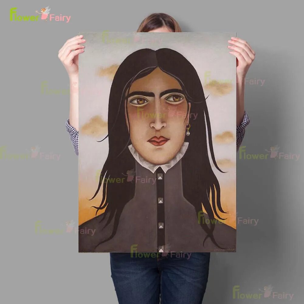 Портрет девушки на холсте 40x60см, цвет S, без рамы