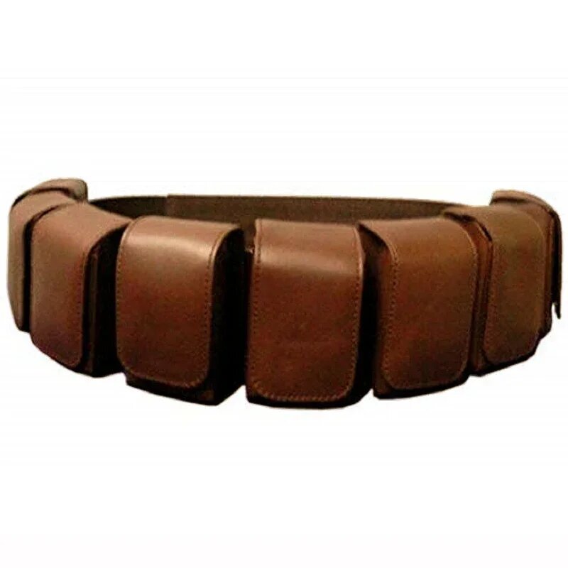 Кожаный патронташ Bo Katan Bounty Hunter 8 штук Коричневый, Brown