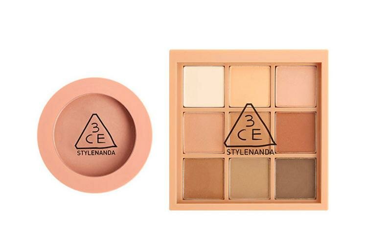 Набор теней и румян женский 3CE Velvet Clear для сияния тона кожи