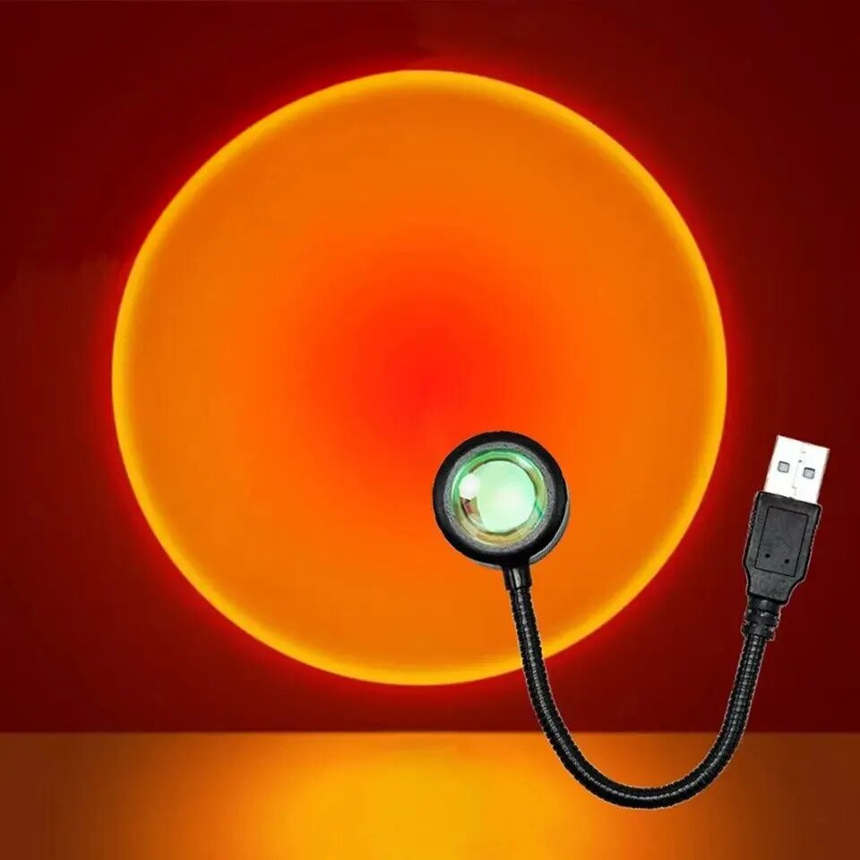 USB LED-ночник «Радуга», 7+6 цветов
