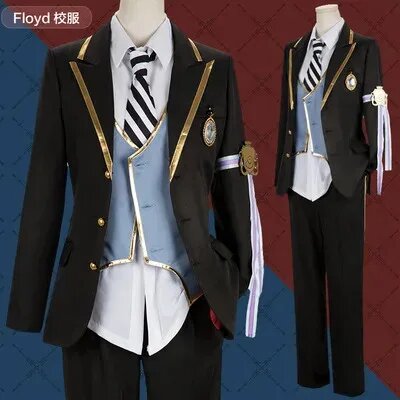 Twisted Wonderland Ruggie Bucchi костюм Темно-синий, XL, Floyd
