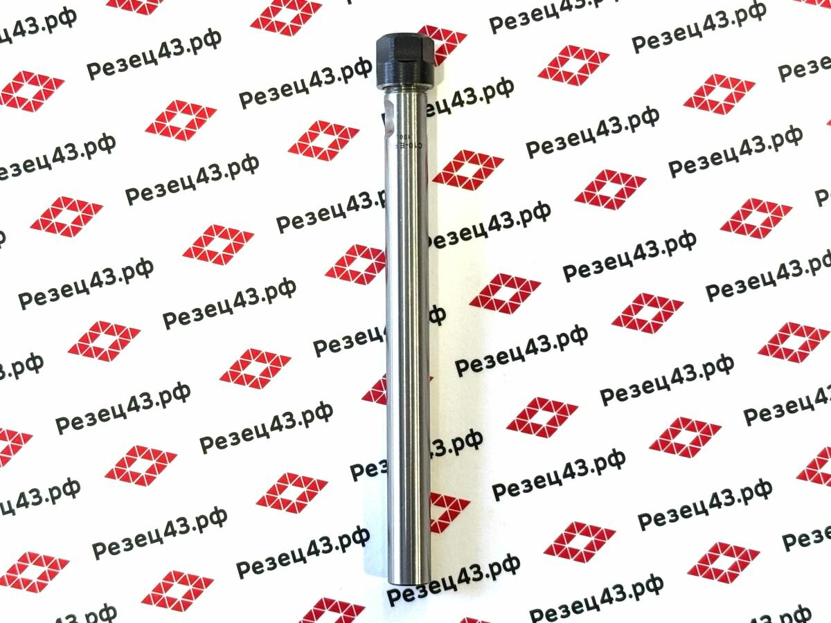 Цанговый патрон с цилиндрическим хвостовиком, диаметр 10 мм, для цанг ER8 ПC10-ER8A-100