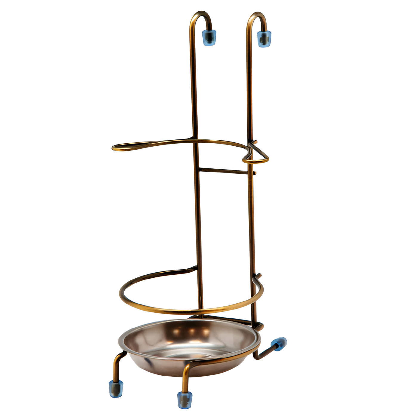 Держатель половника и лопаток для кухни, на рейлинг 118х153х270 мм Бронза