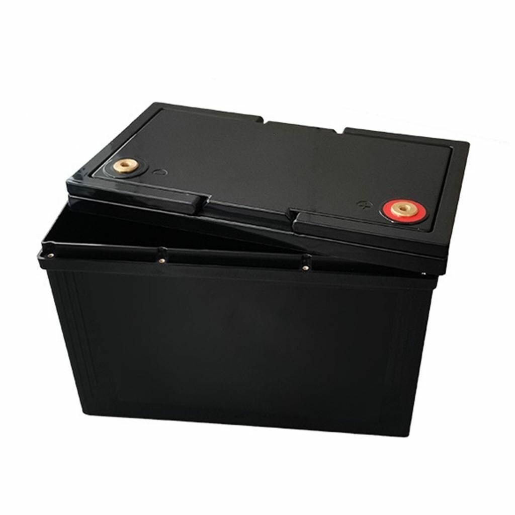 12V 90AH Литий-ионный аккумулятор ABS для outdoor, Черный