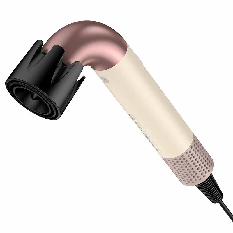 Фен для волос, высокая скорость потока воздуха, HP18, HOCO, 1450Вт, розовый/бежевый