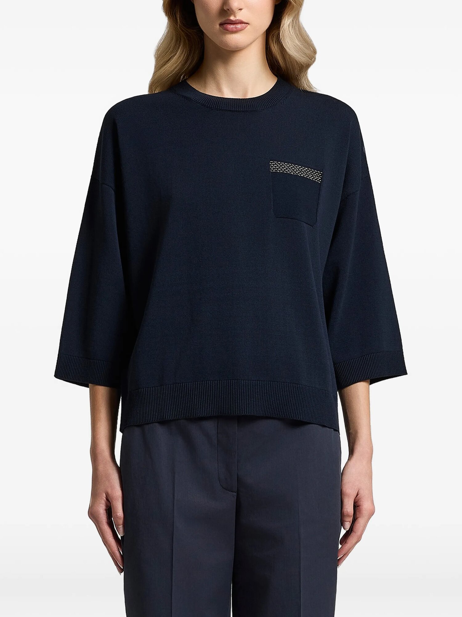 Свитер Cotton pocket sweater