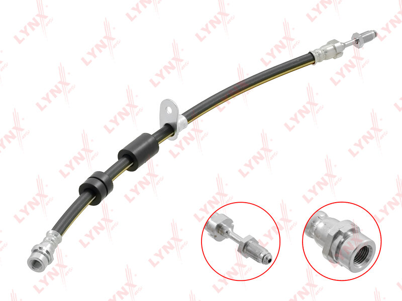 Шланг тормозной передний LYNXauto BL-4298 для FORD Focus III 10>/C-Max II 10-19