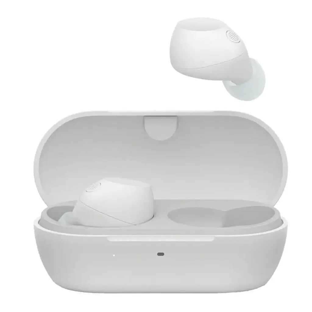 Наушники Sony WF-C710N, Bluetooth, внутриканальные, белый [wf-c710n/wz e]