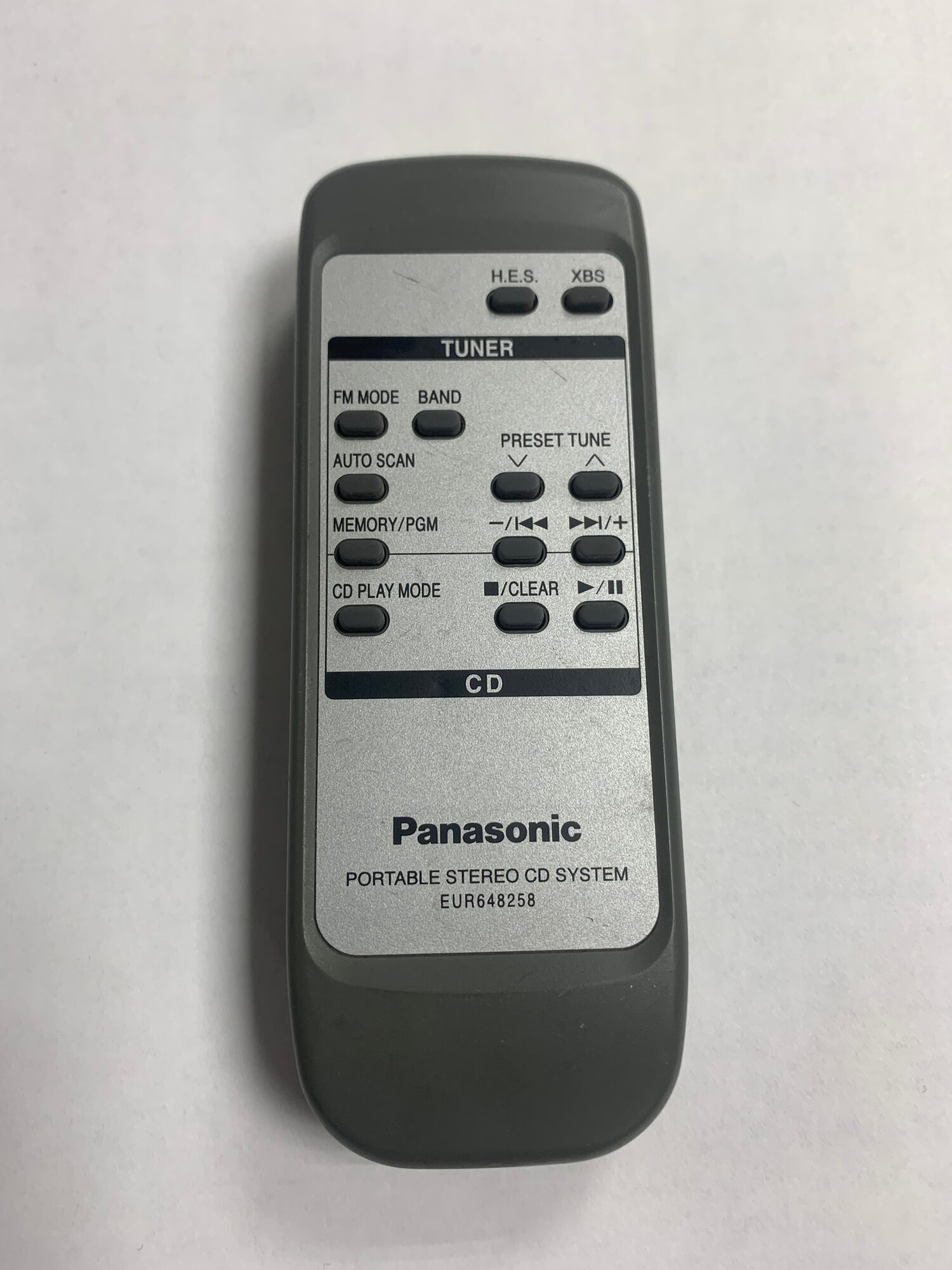 Panasonic EUR648258 пульт оригинальный