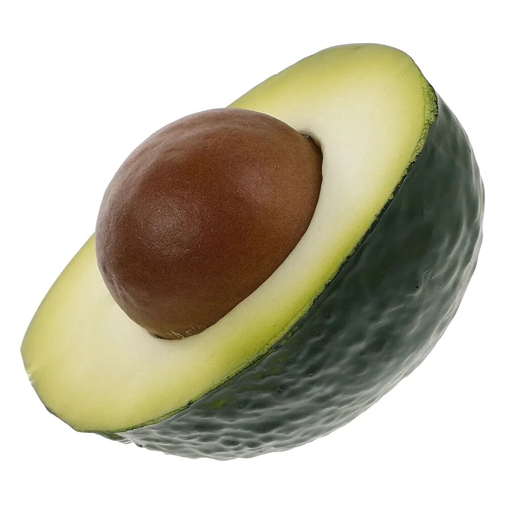 Реалистичные Фальшивые Авокадо, Для Декорации и Фотосессий, Из PU-материала, 1 Штука