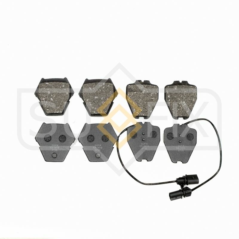 SUFIX Колодки тормозные передние AUDI A6 1.8-4.2 98-05 4WD/ Allroad 2.5D-4.2 00-05