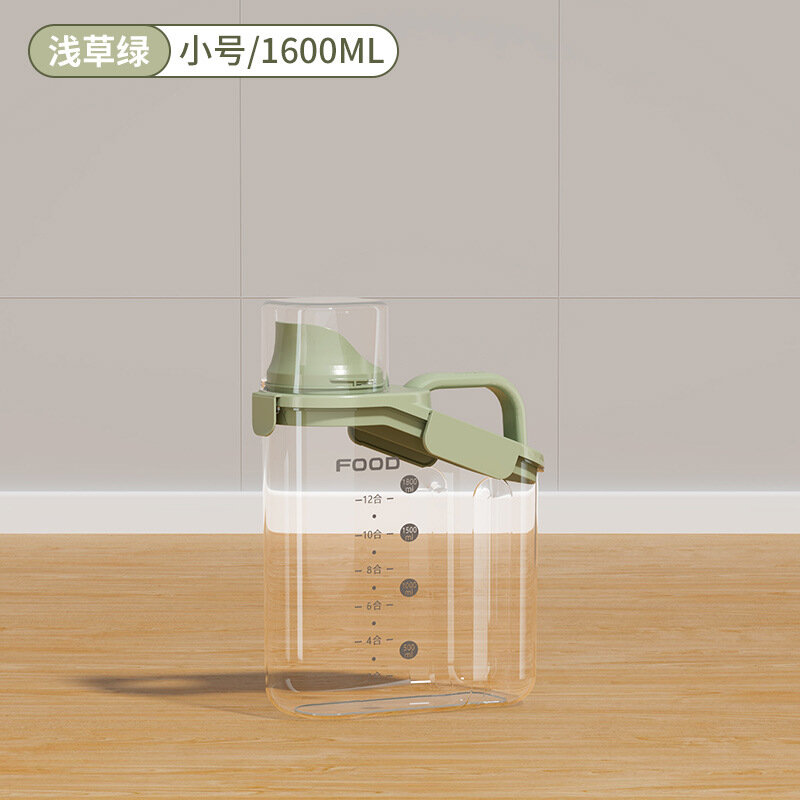 Герметичная банка Shuangyi для кухни, утолщенная емкость для хранения, прозрачный контейнер для круп, пищевой герметичный контейнер разных размеров.