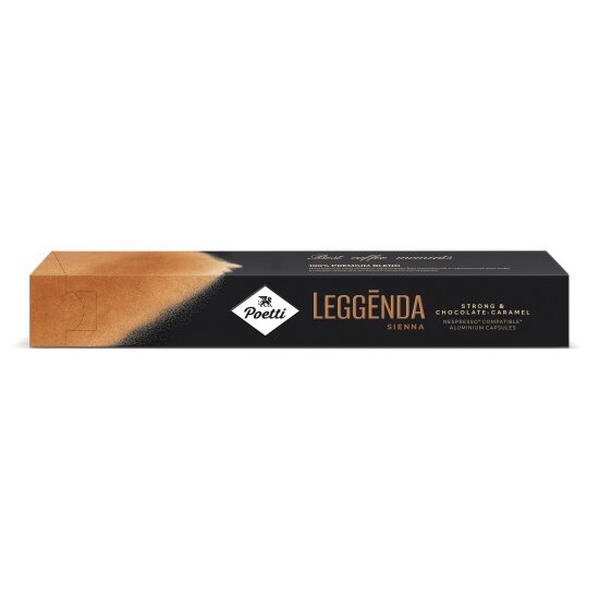 Кофе в капсулах Poetti LEGGENDA SIENNA для системы Nespresso 10 капсул