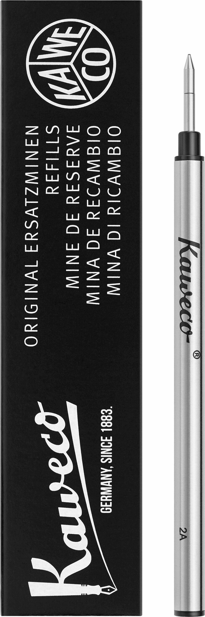 Стержень для ручек Moleskine x Kaweco Rollerball Pens (1 refill, Black, 0.7 mm)