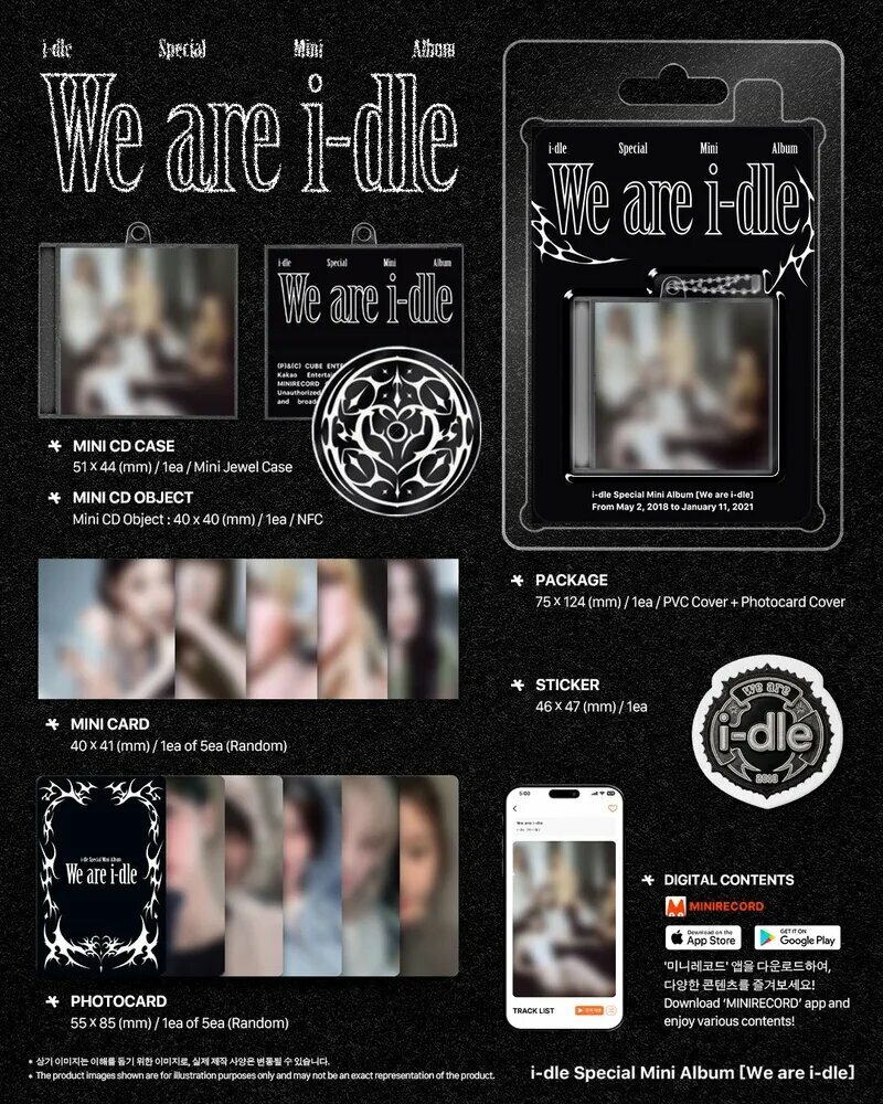 I-dle We are i-dle Special Mini Album (Из Кореи) K-POP CD музыкальный диск — фото 1