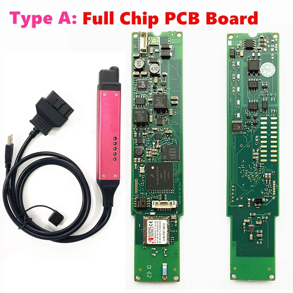 Диагностический сканер грузовика Full Chip PCB V2.51