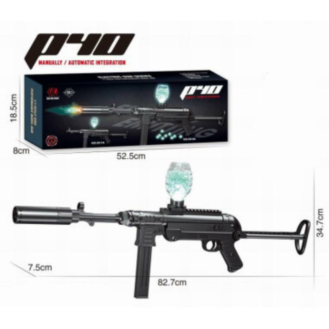 Игрушечное оружие Автомат пневматика 4в1 - S2-2A