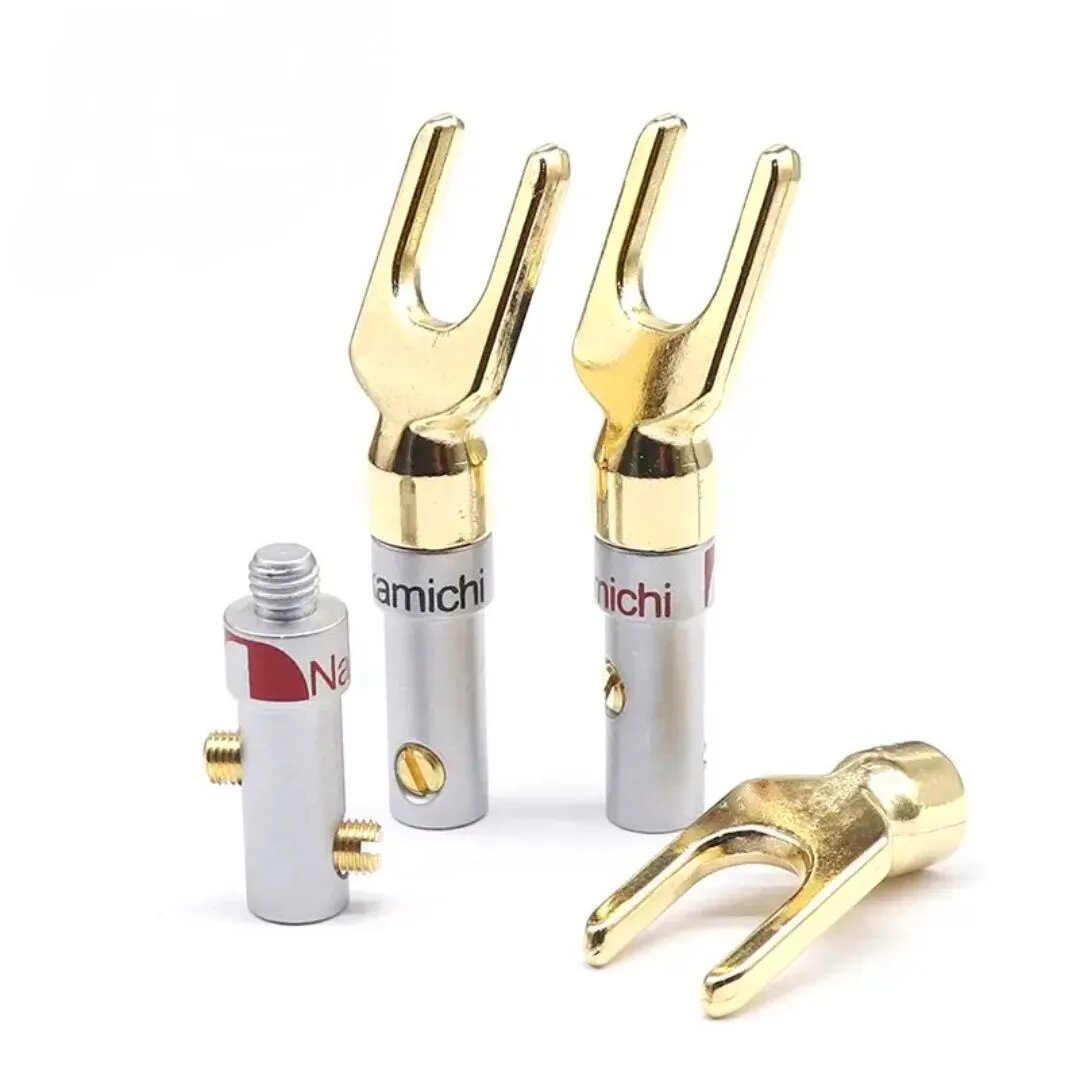 Акустические коннекторы, тип - лопатка, 4 шт.