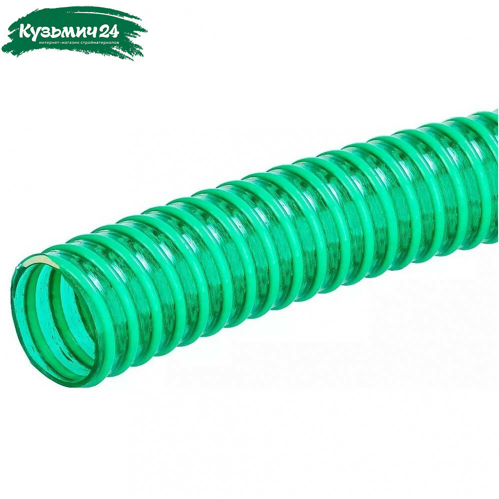 Шланг ПВХ 800L75 напорно-всасывающий, диаметр 75 мм, армирование спиралью ПВХ, 1 метр