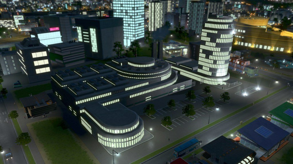 Cities: Skylines - Content Creator Pack: High-Tech Buildings DLC RU VPN Activated Steam Ключ