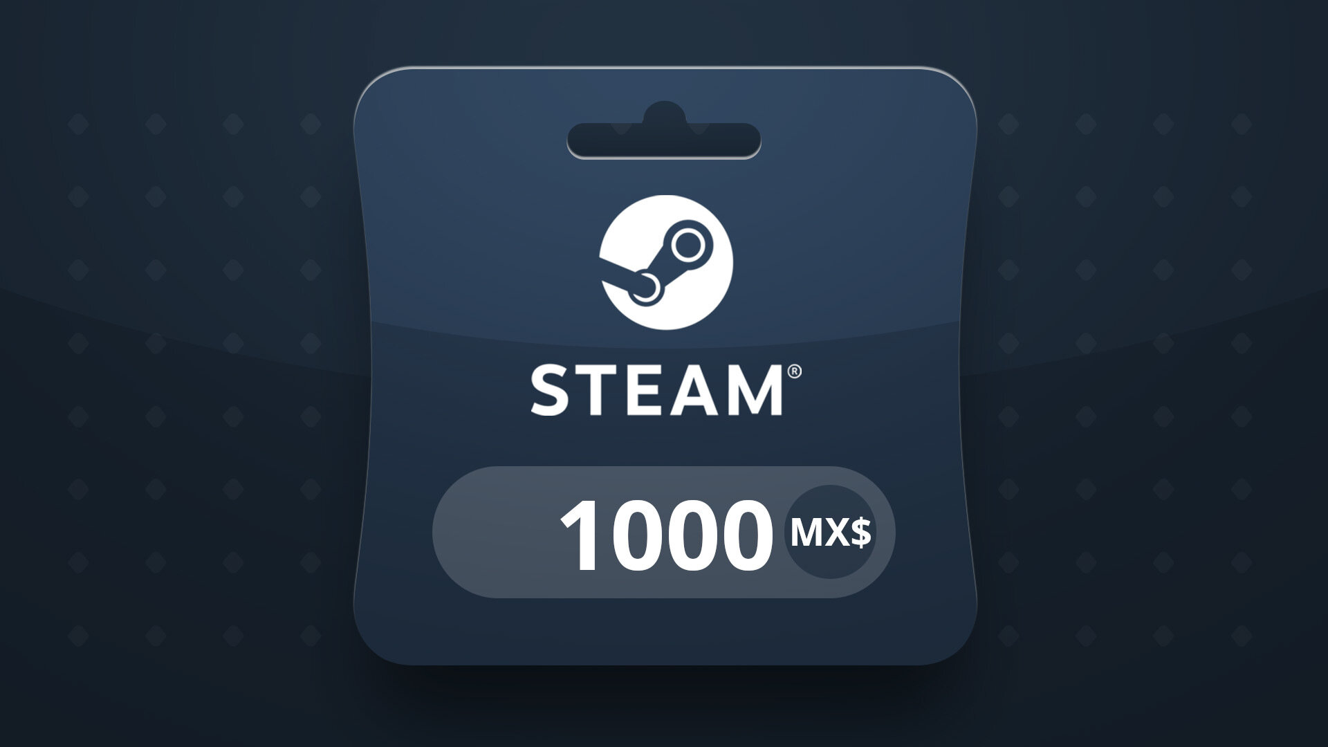 Steam Wallet MXN 1000 Подарочная карта • регион Весь мир • цифровой ключ