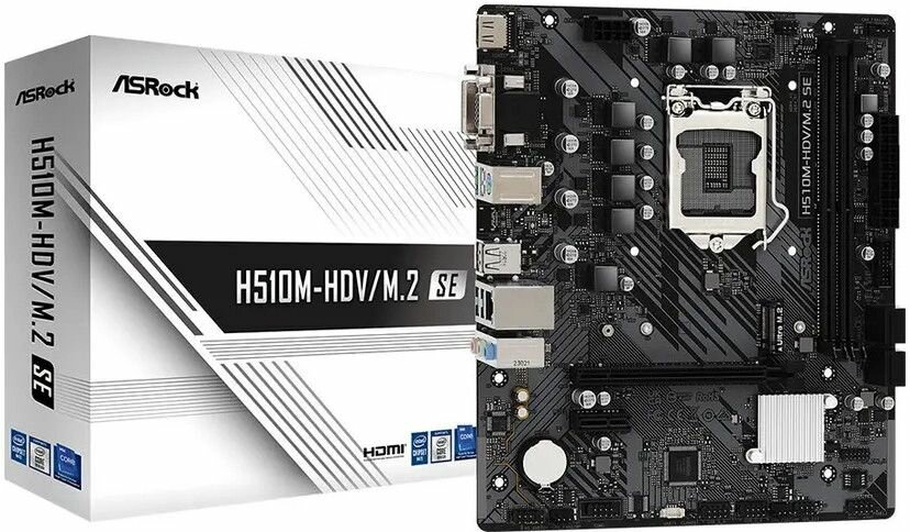 Материнская плата ASRock H510M-HDV/M.2