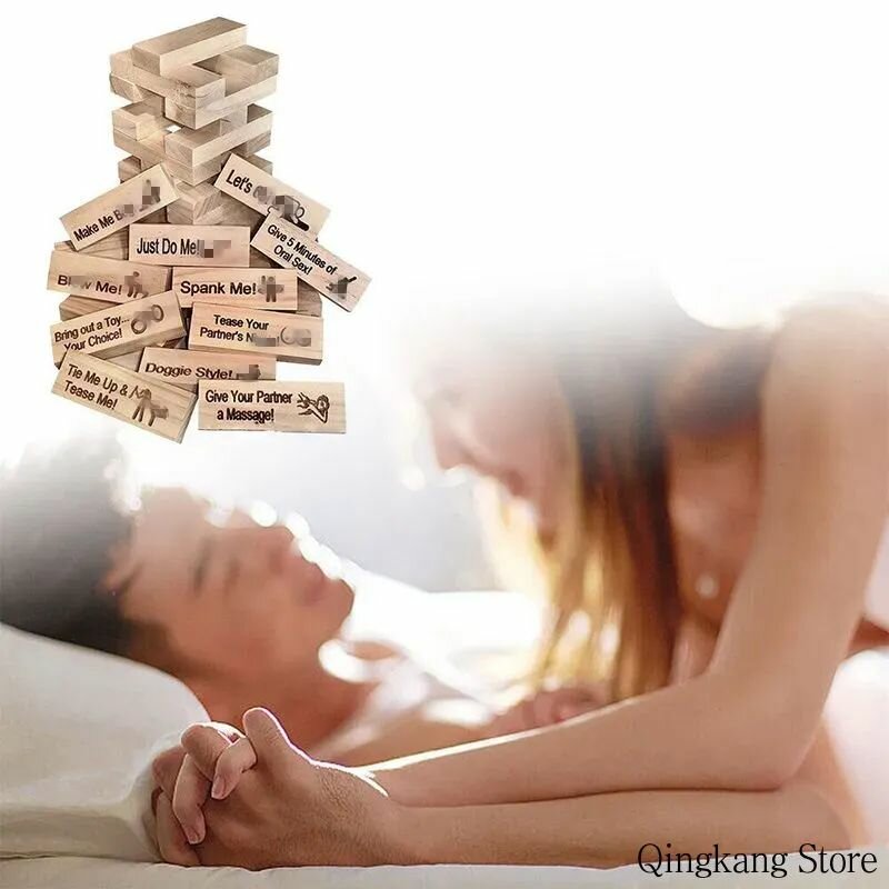 Игра Дженга, игра для взрослых