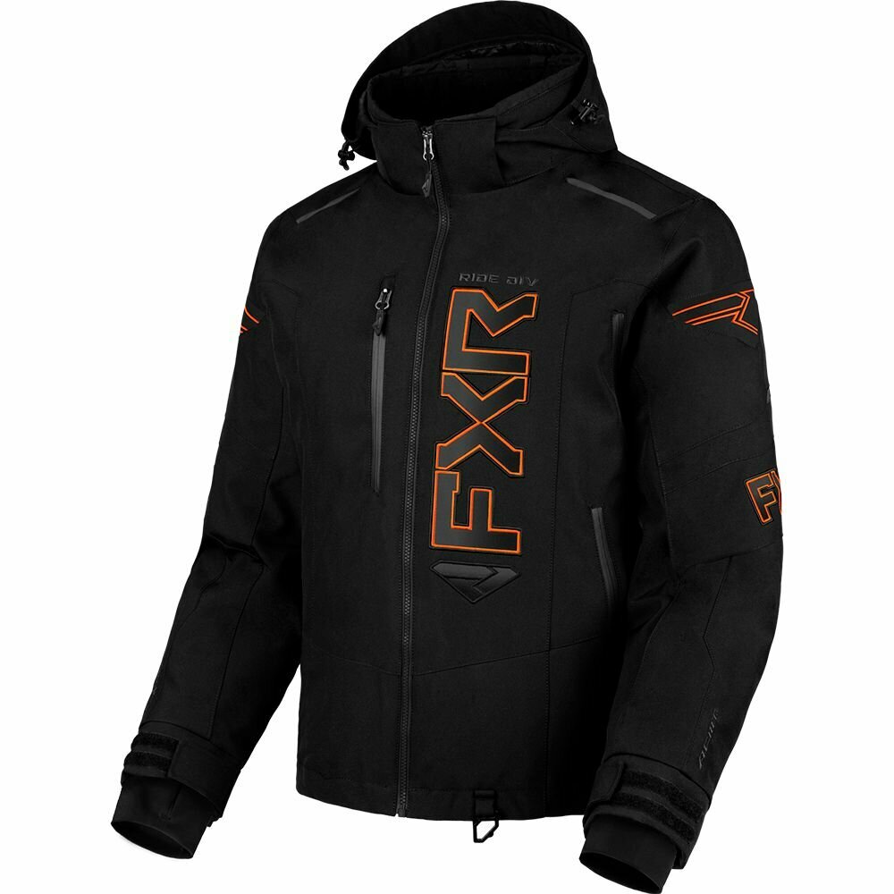 Куртка FXR Helium X 2-in-1 с утеплителем Black/Orange, M