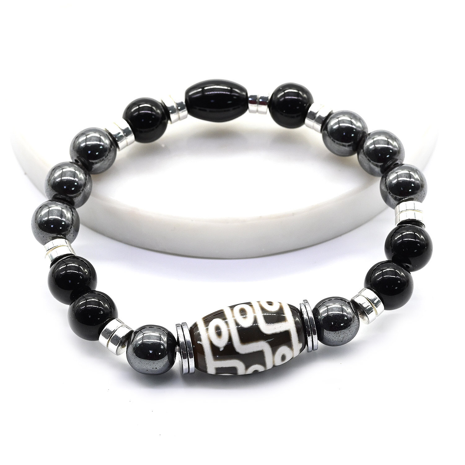 Браслет, агат