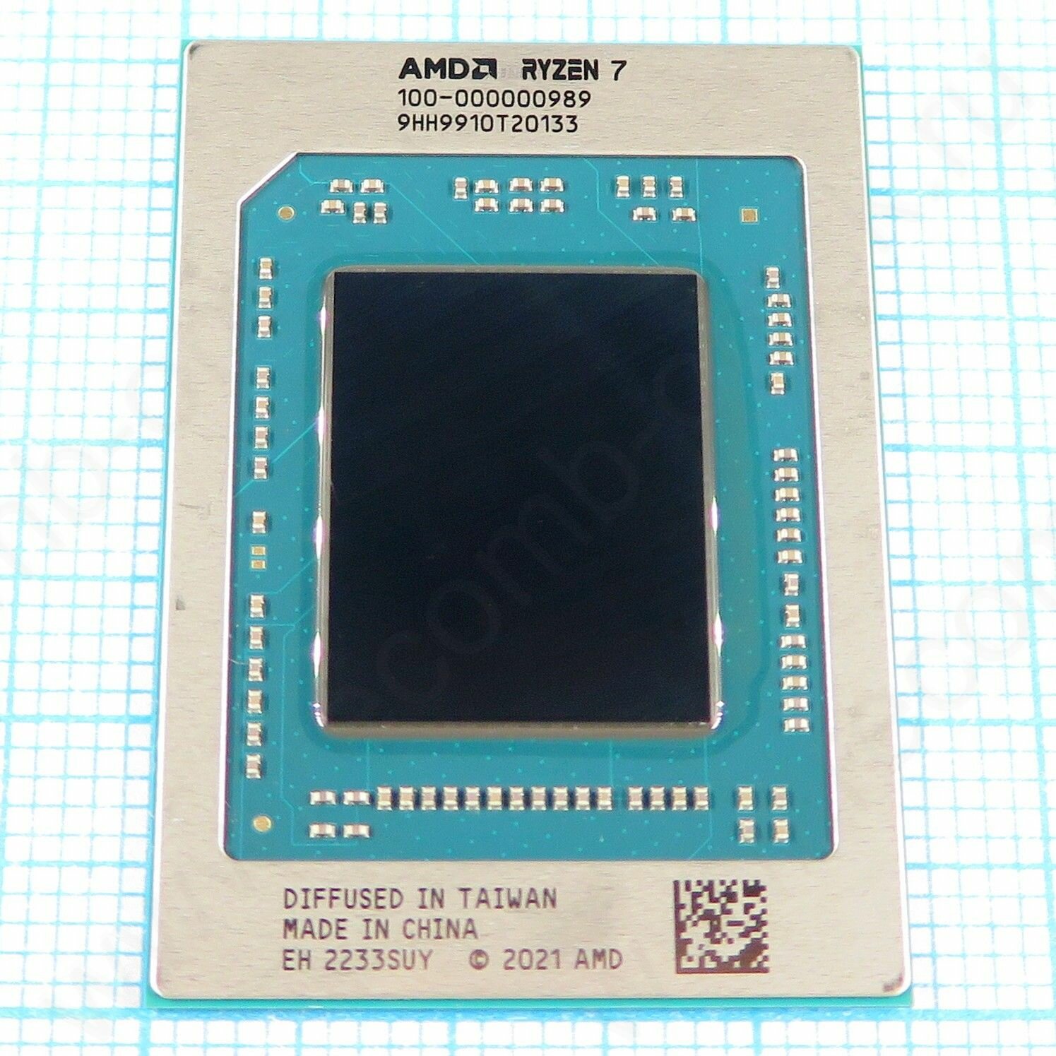 100-000000989 Ryzen 7 Mobile 7735HS BGA (FP7r2) - процессор для ноутбука