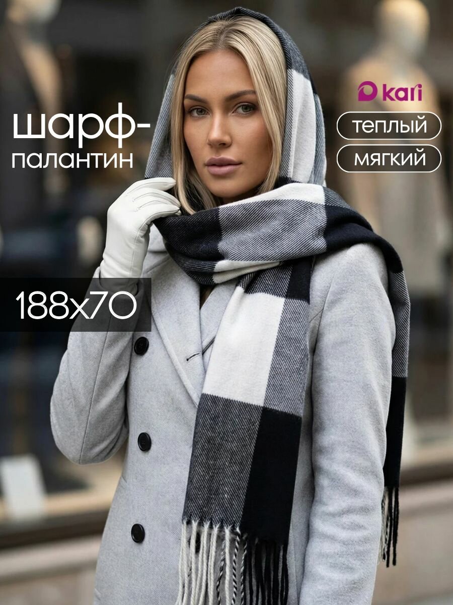 Шарф Осень-зима 2025 для женщин