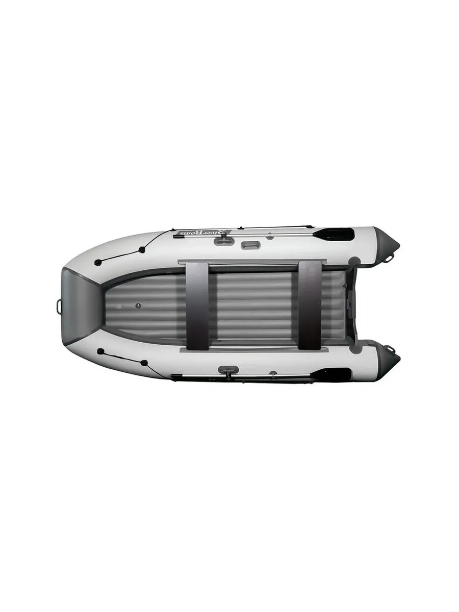 Лодка пвх под мотор 330 НДНД серо белый