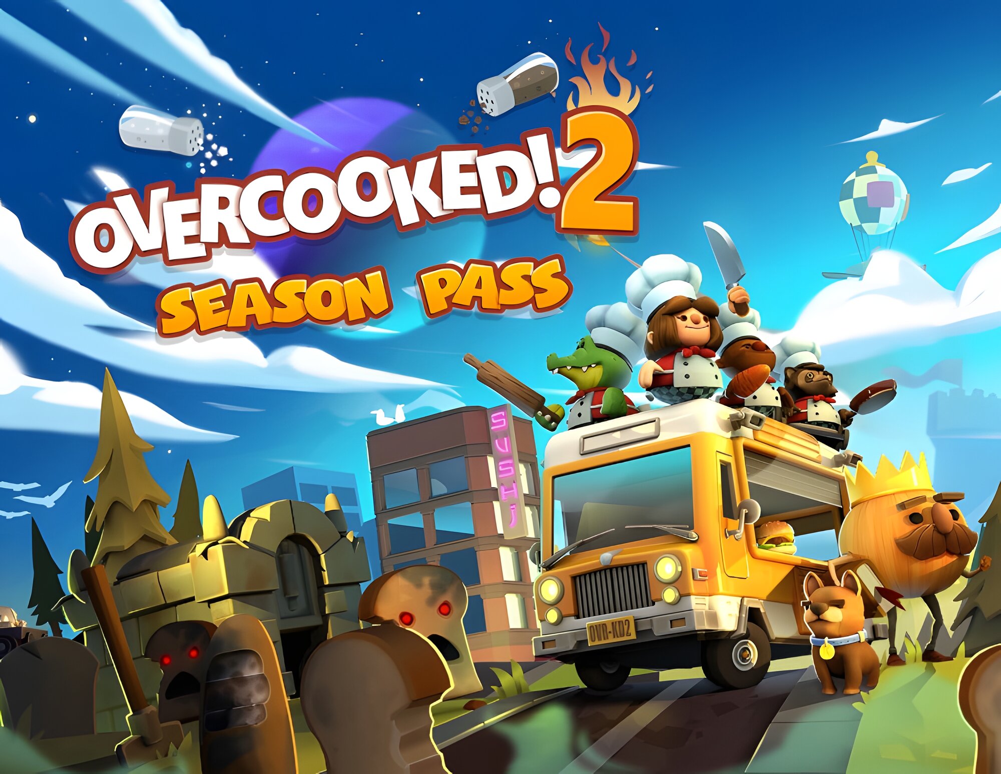 Overcooked! 2 Season Pass, Team 17 Software, цифровая версия, Steam (Для платформы PC)