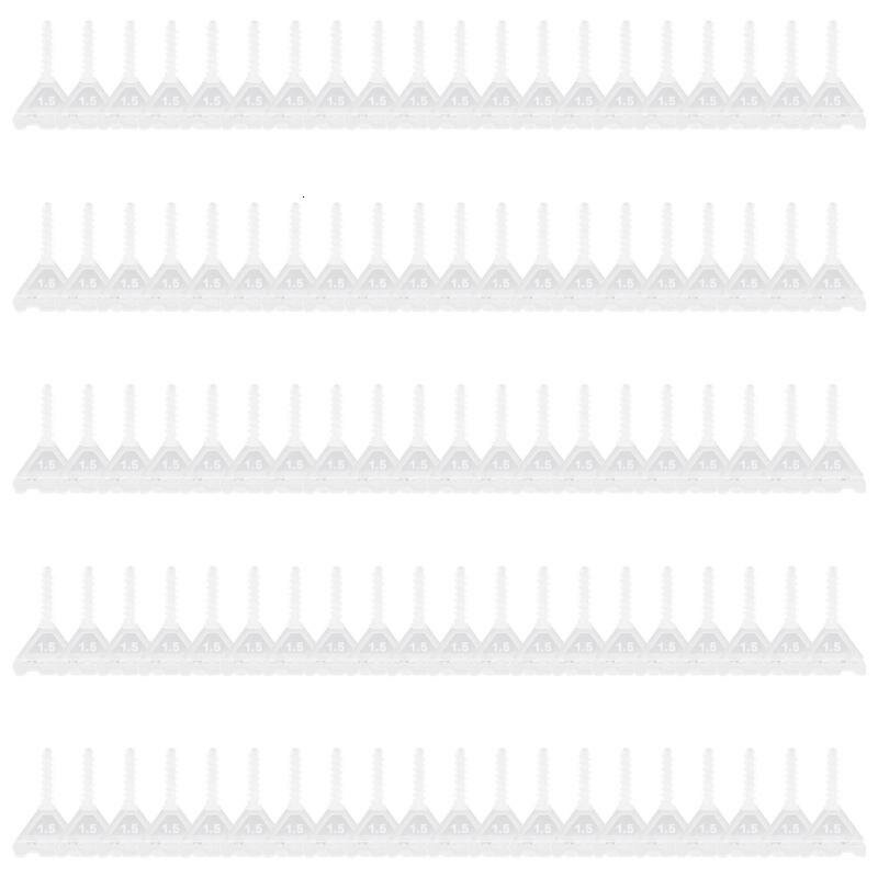 Керамические выравнивающие клипсы для плитки, 100 шт, 1,5-поворотная база