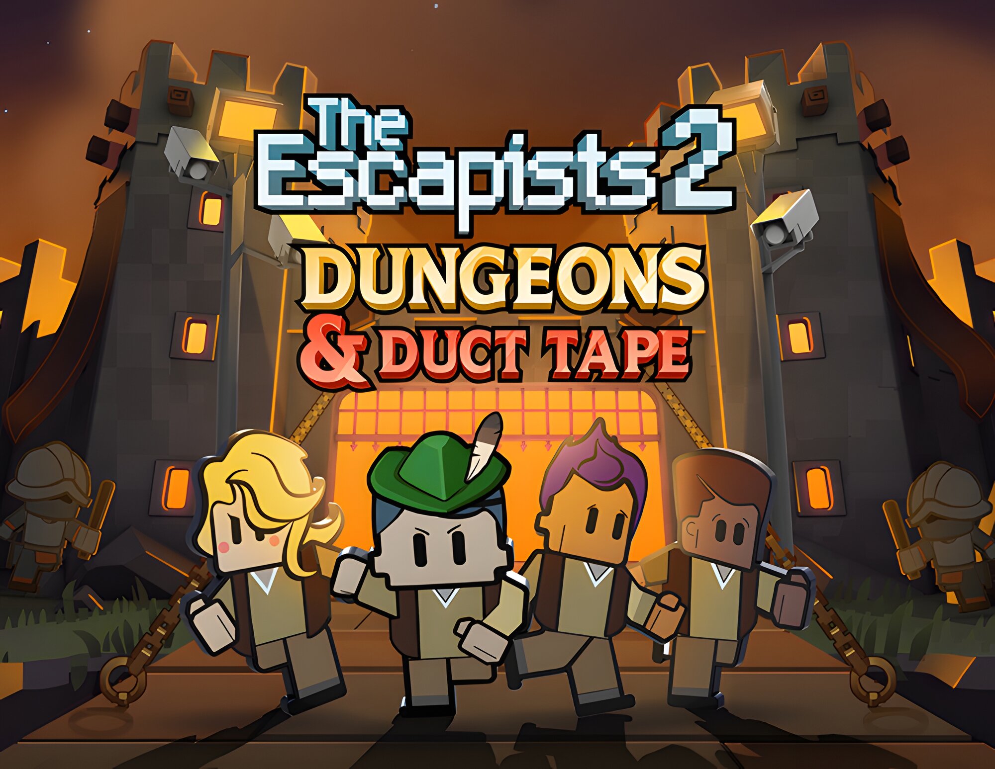 The Escapists 2 - Dungeons and Duct Tape, Team 17 Software, цифровая версия, Steam (Для платформы PC)