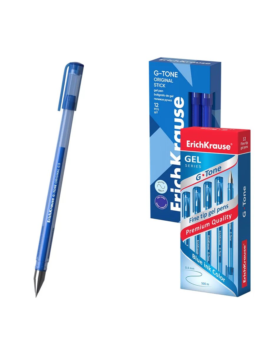 Ручка гелевая. G-Tone 0.5, синяя