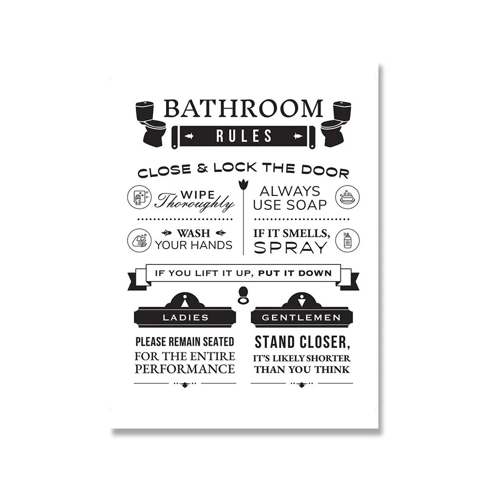 Забавная цитата для унитаза, современные настенные художественные картины, холст, картина, забавные постеры для ванной комнаты, текст, диаграмма, принт, туалет, домашний декор