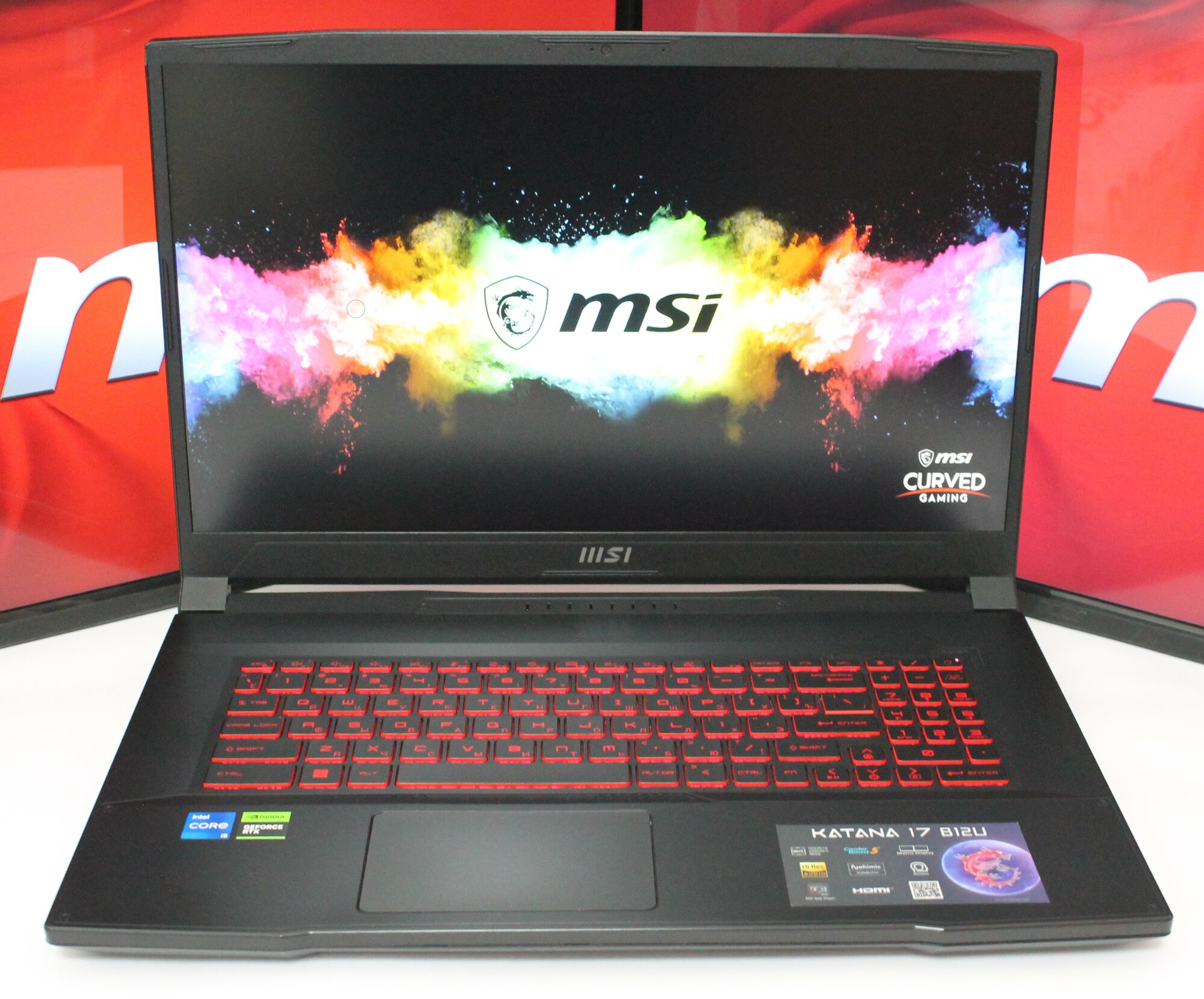 17.3" Ноутбук MSI Katana GF76, 144 Hz, i5-12450H, RTX 3050, 16 GB DDR5, 1 TB SSD, Win 11, Black