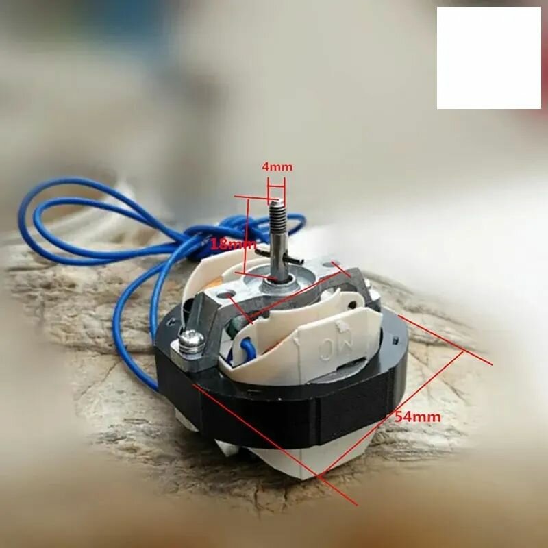 Бестселлер 2024: асинхронный мотор YJ5812 220V с экранированными полюсами для комплектации вентиляторов и теплового оборудования