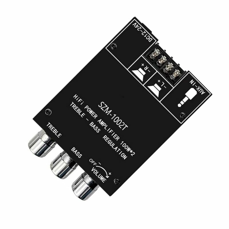 SZM 1002T 100Wx2 стерео с регулируемым высоким и низким шагом, двухканальный