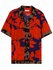 Рубашка Dries Van Noten, размер 48, красный