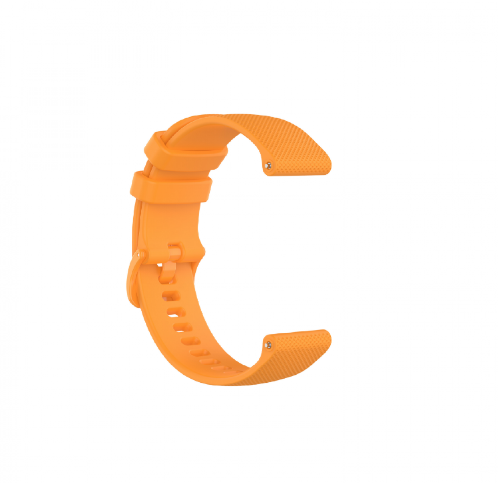 Сменный гипоаллергенный силиконовый ремешок MyPads Hypo для Xiaomi Watch S1 Active и Watch S1 оранжевый