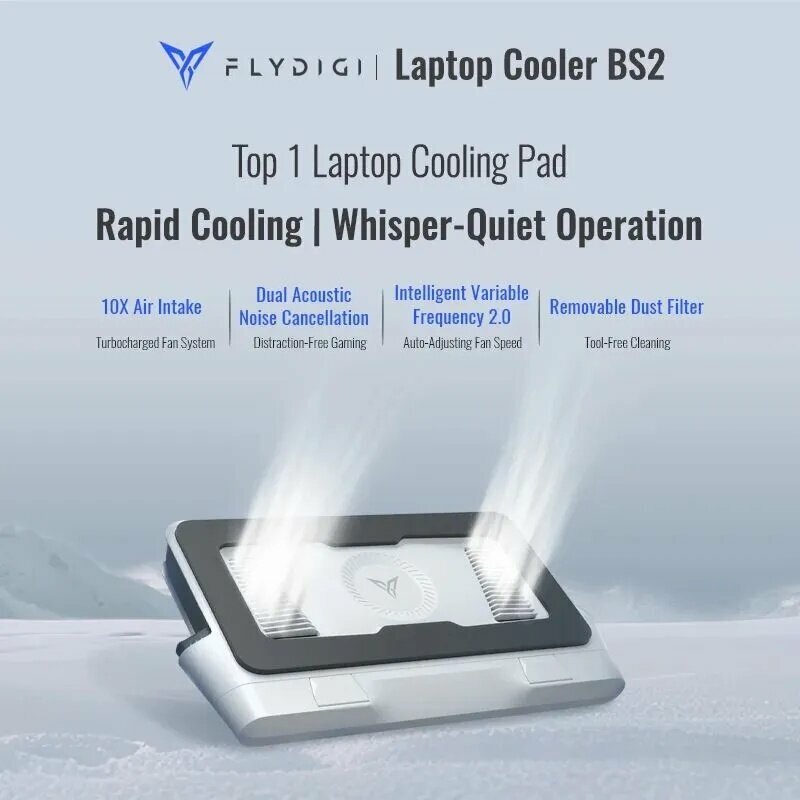 FlyDiGi BS2 Радиатор Для Игрового Ноутбука Пылезащитная Турбина