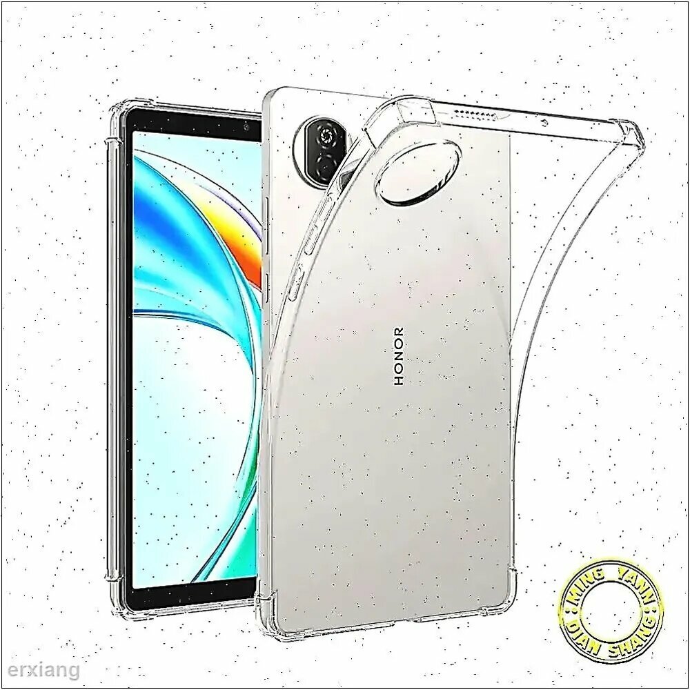 Подходит для чехла Honor Pad X7 8,7 дюйма 2025, с защитой углов и противоударной подушкой