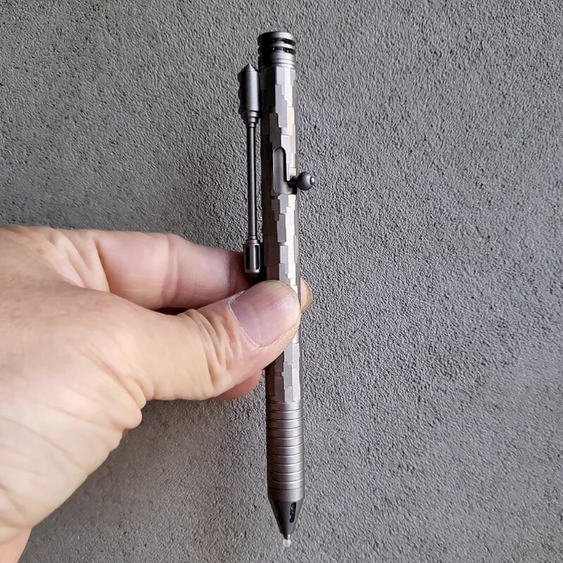 Тактическая ручка Gatlin EDC из титанового сплава с коллекционным письмом, многофункциональные портативные уличные инструменты EDC