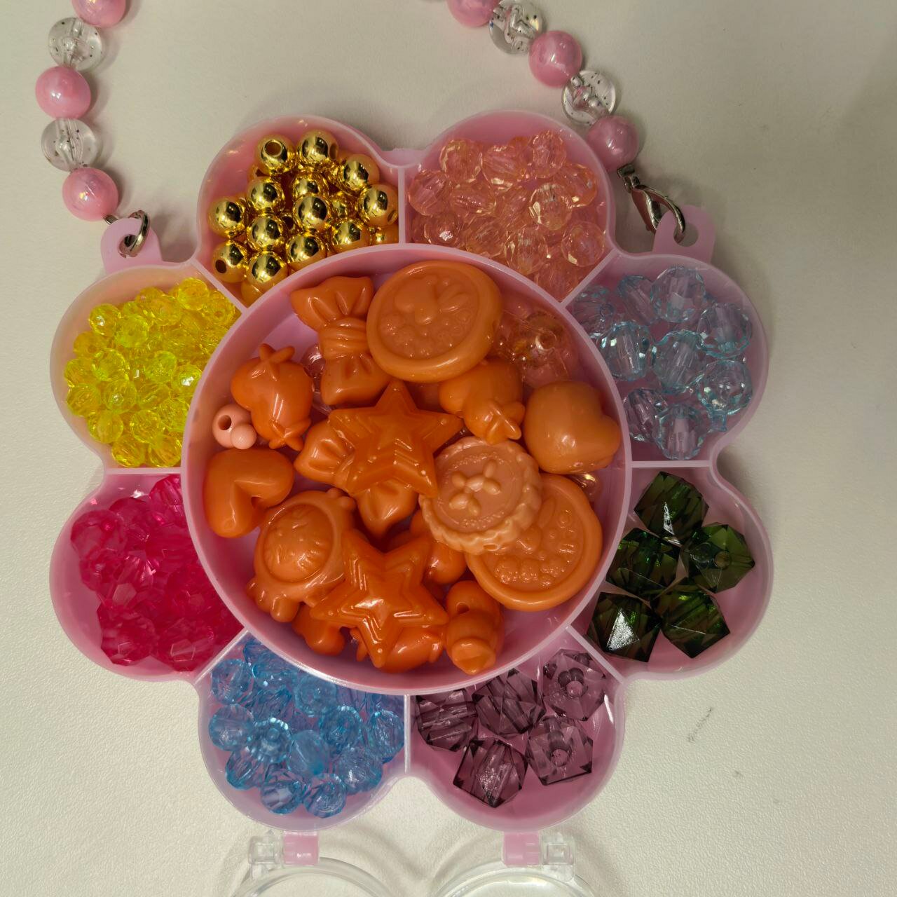 Набор из бисера "Яркие ромашки"