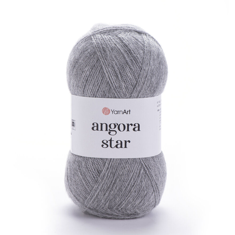 Пряжа для вязания YarnArt Angora Star 3072 серо-голубой 100 гр/500 м 20% тонкая шерсть, 80% акрил
