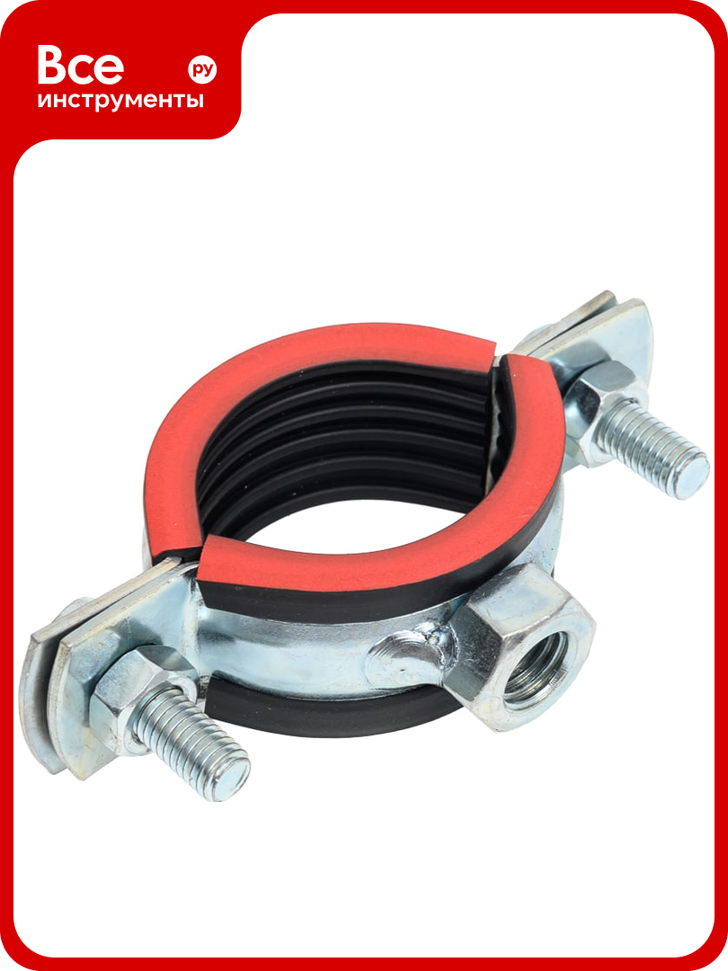 Хомут высокой нагрузки Мир Хомутов Т 1 М12 TR1М12HDT51, для супертяжелой нагрузки или иначе хомуты для высокой нагрузки
